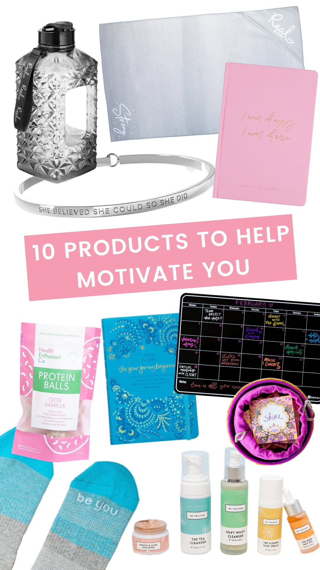 10 Products to Help Motivate You in 2022 – Be Fraiche